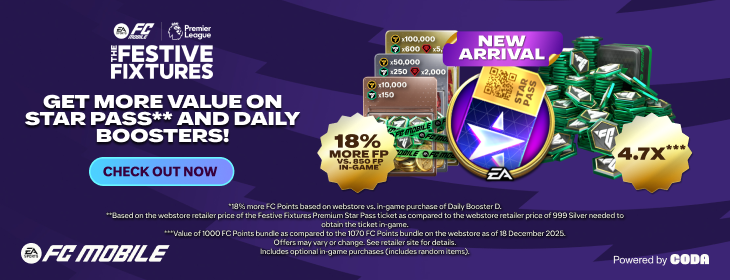 EA SPORTS FC™ Mobile Points | Latest Promotions | Official Store ZA